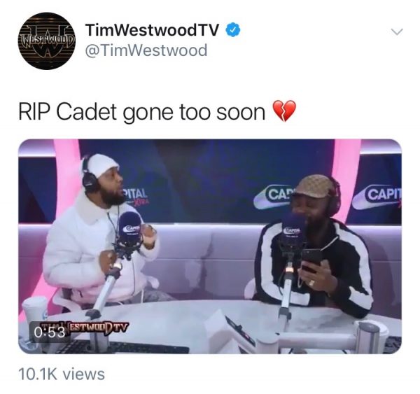Rapper Cadet Found Dead In Taxi Crash | The Common Sense Network