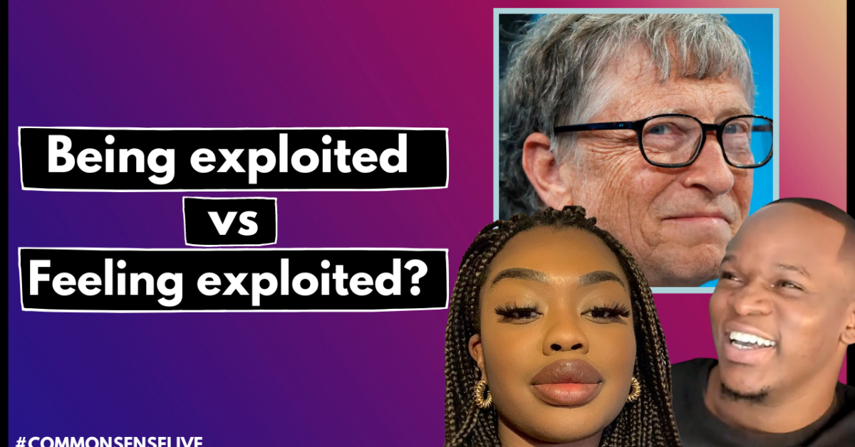 Being exploited Vs Feeling exploited: is there a difference? | The ...